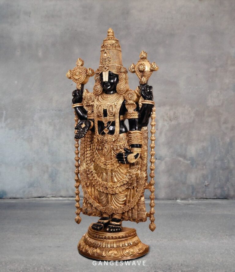 Big lord Venkateshwara brass statue-47" - Buy exclusive brass statues ...