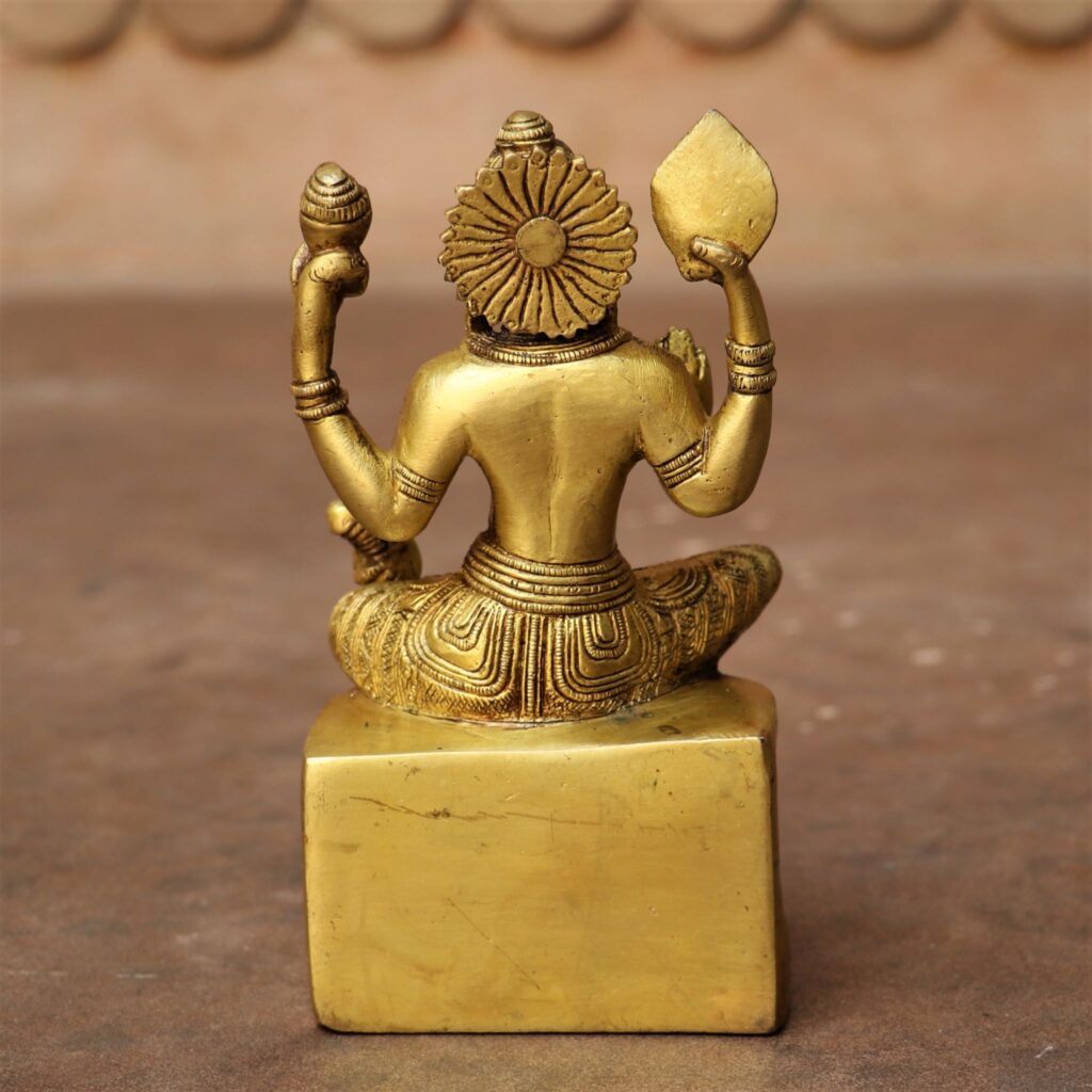 VISHNU BRASS STATUE - Gangeswave | Buy exclusive brass statues ...