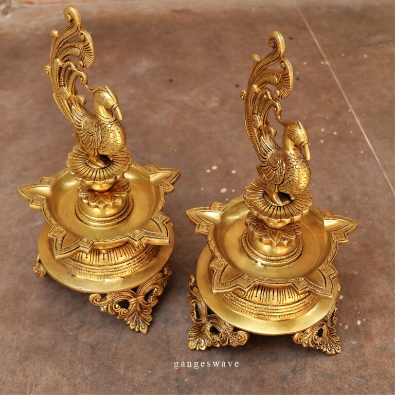 Ganesh with mangal kalash frame - Buy exclusive brass statues ...