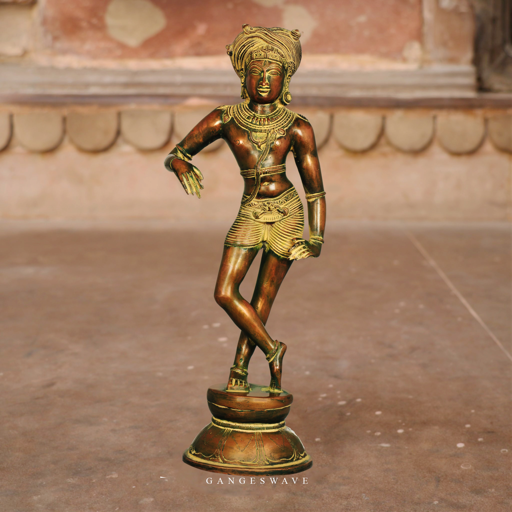 KATYAVALAMBITAMURTI SHIVA STATUE - Gangeswave | Buy exclusive brass ...