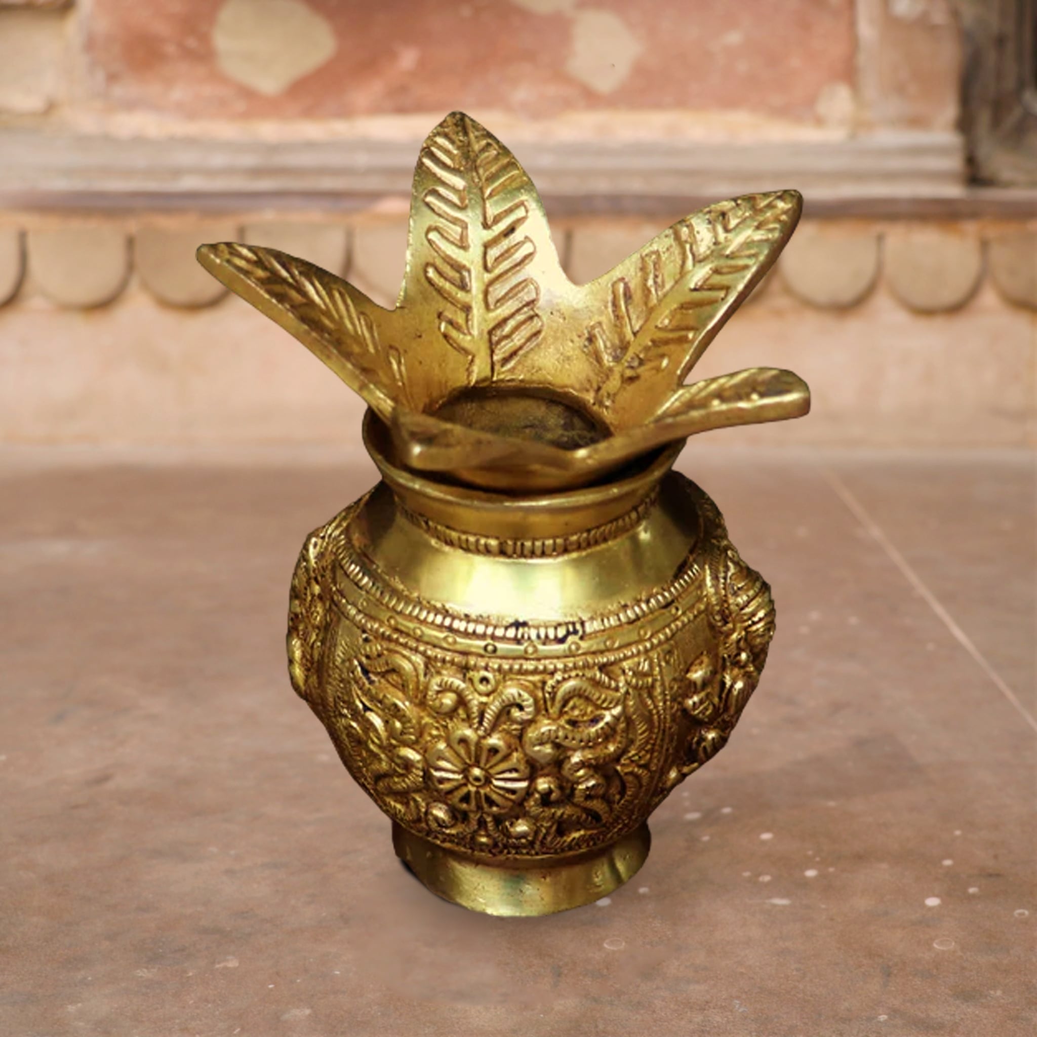 Mangal Kalash - Buy exclusive brass statues, collectibles and decor