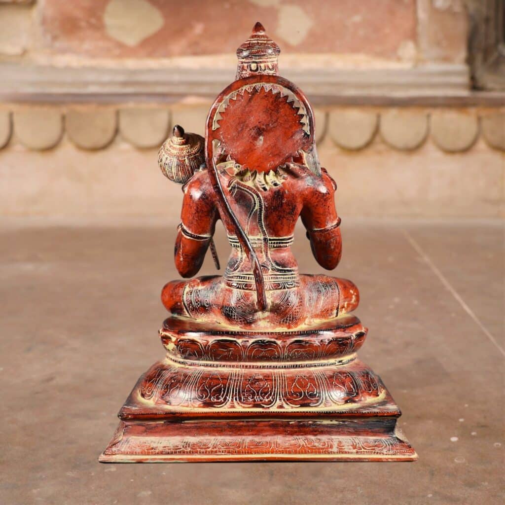 Artistic Terracotta Red Hanuman Statue - Buy exclusive brass statues ...