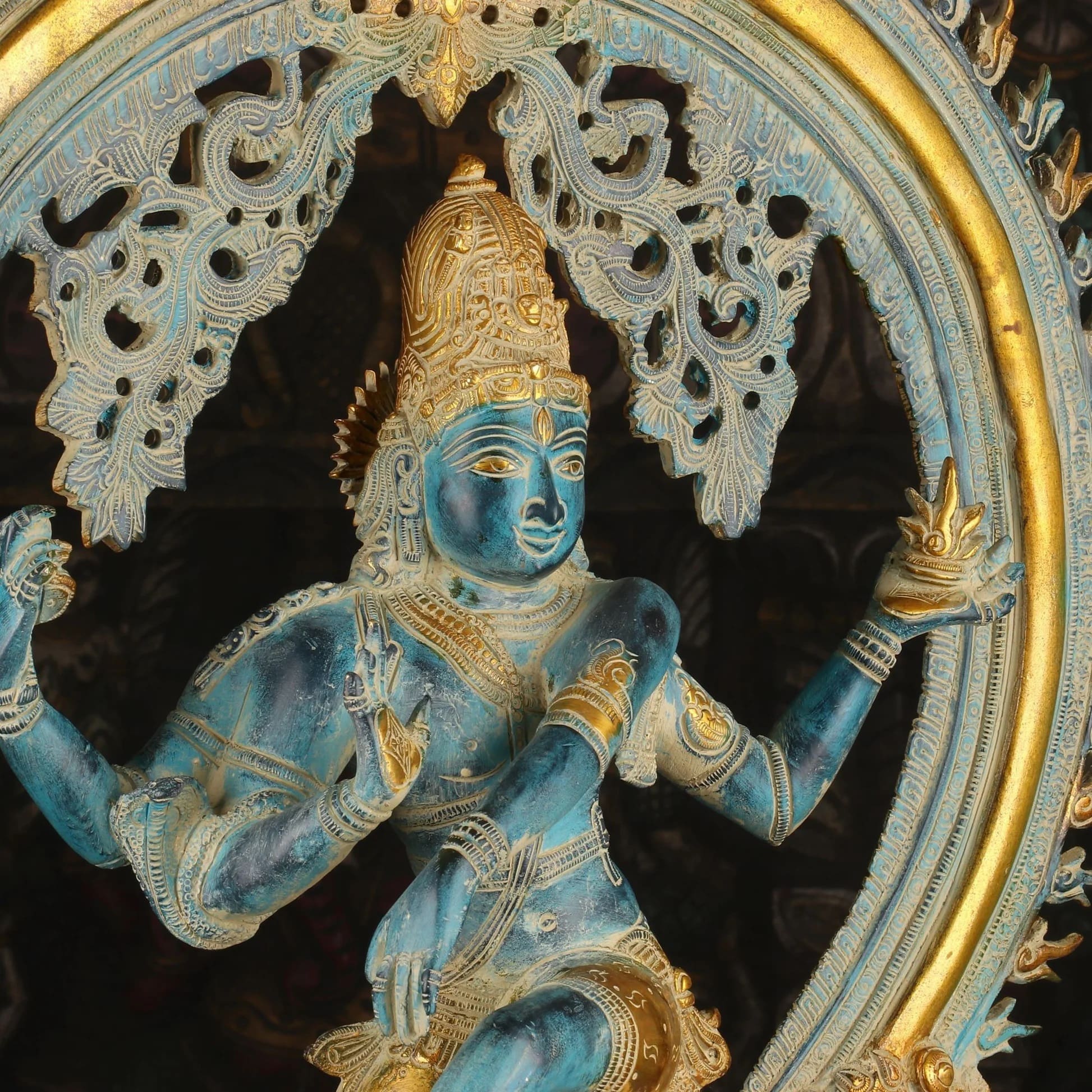 Artistic Vintage Finished Nataraja Statue - Gangeswave | Buy exclusive ...