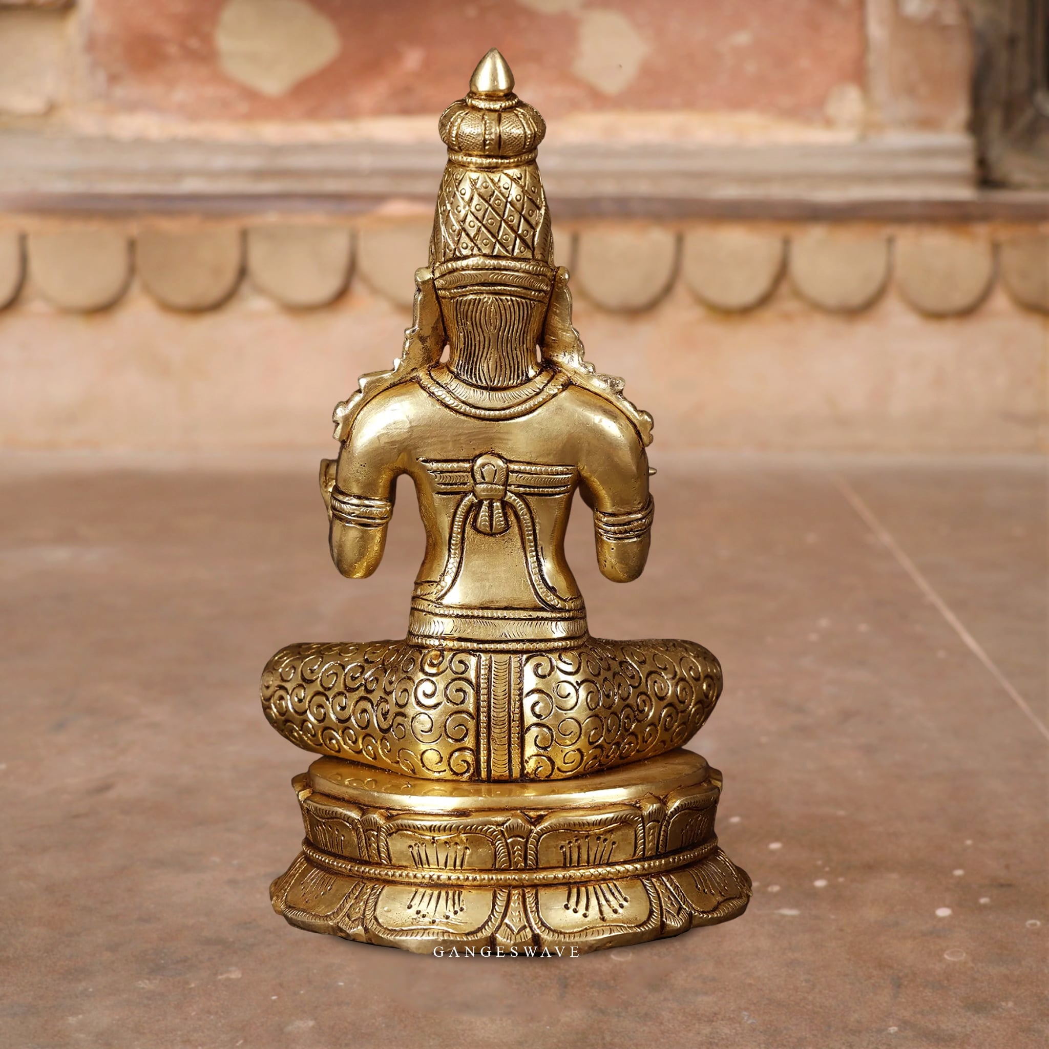 11" Goddess Arnapurna Brass Statue - Buy exclusive brass statues ...