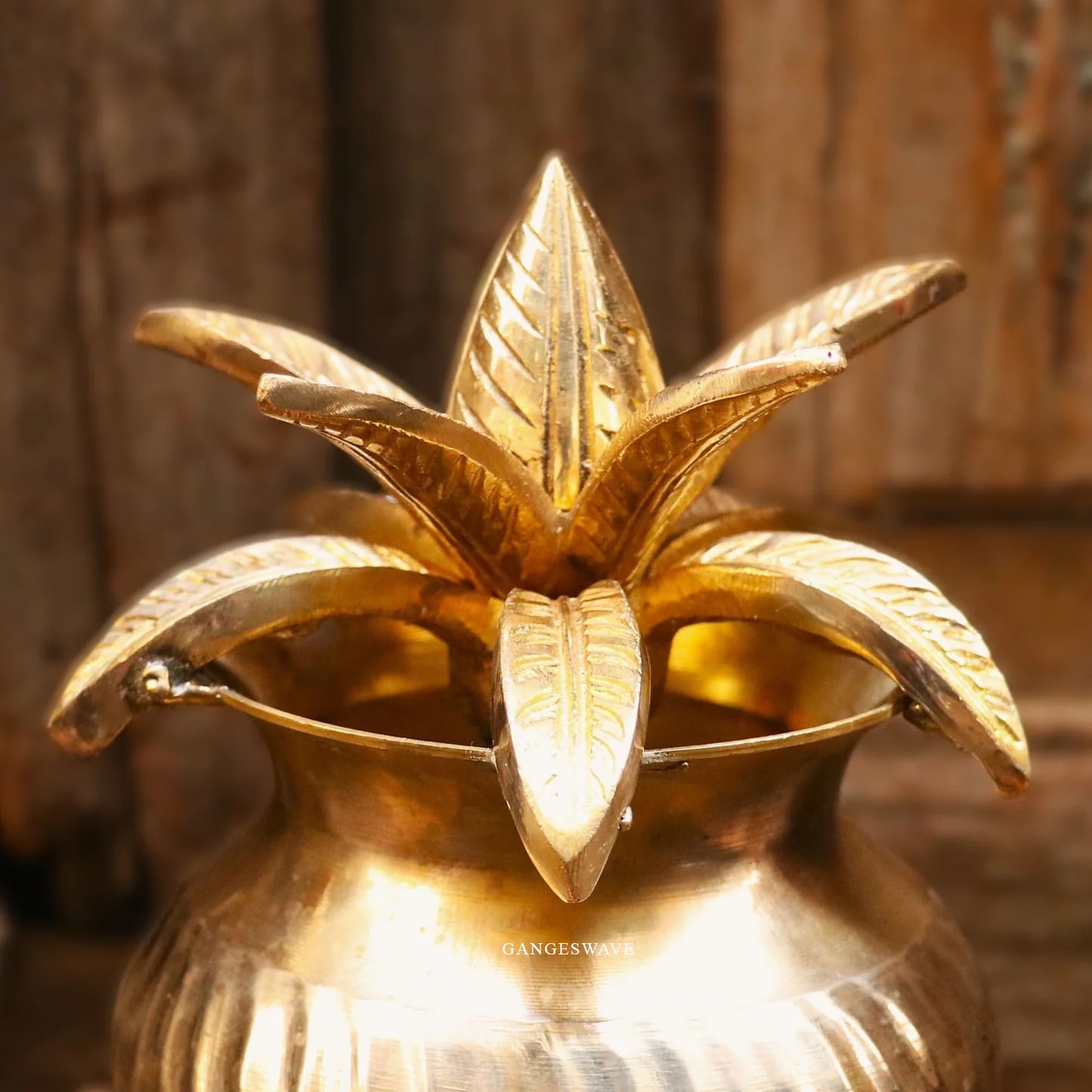 6" Brass Mangal Kalash - Buy exclusive brass statues, collectibles and ...