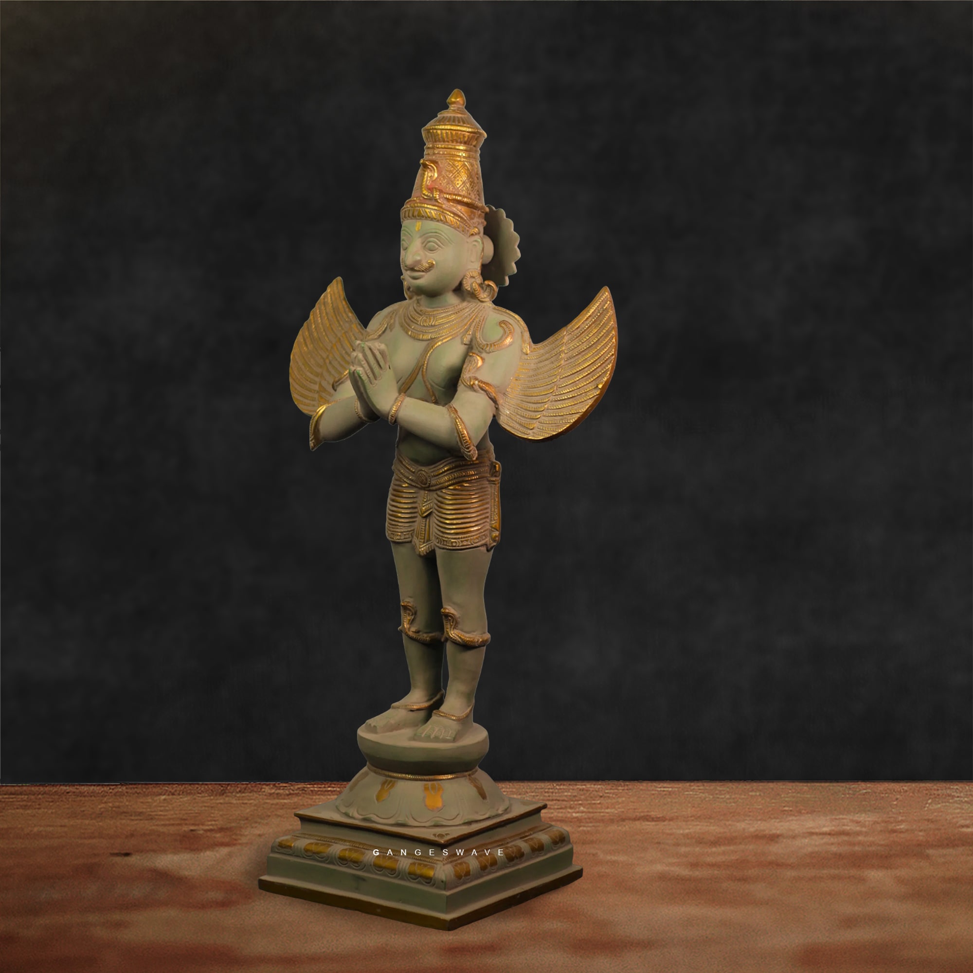 Garuda Brass Staute Vintage Finished -21 inches - Buy exclusive brass ...