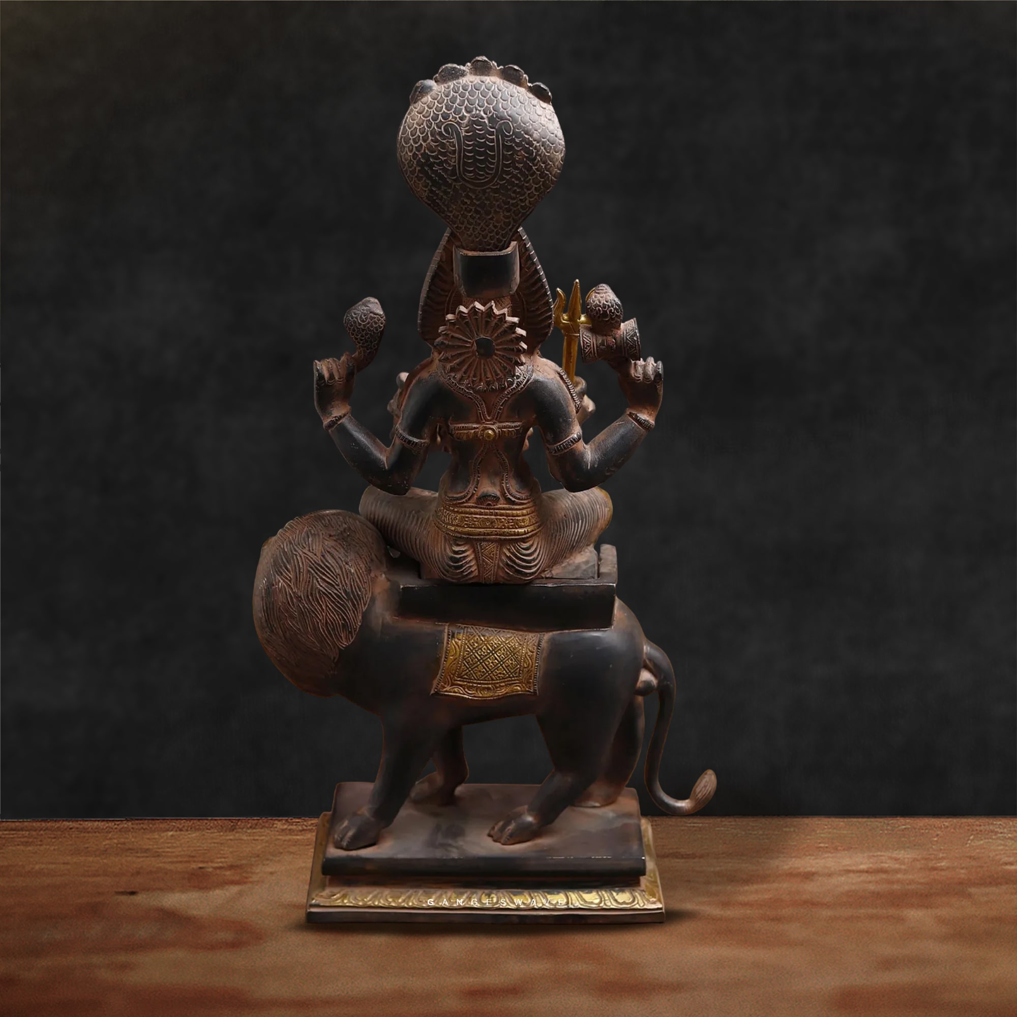 Pratyangira Brass Statue - 19 inches - Buy exclusive brass statues ...