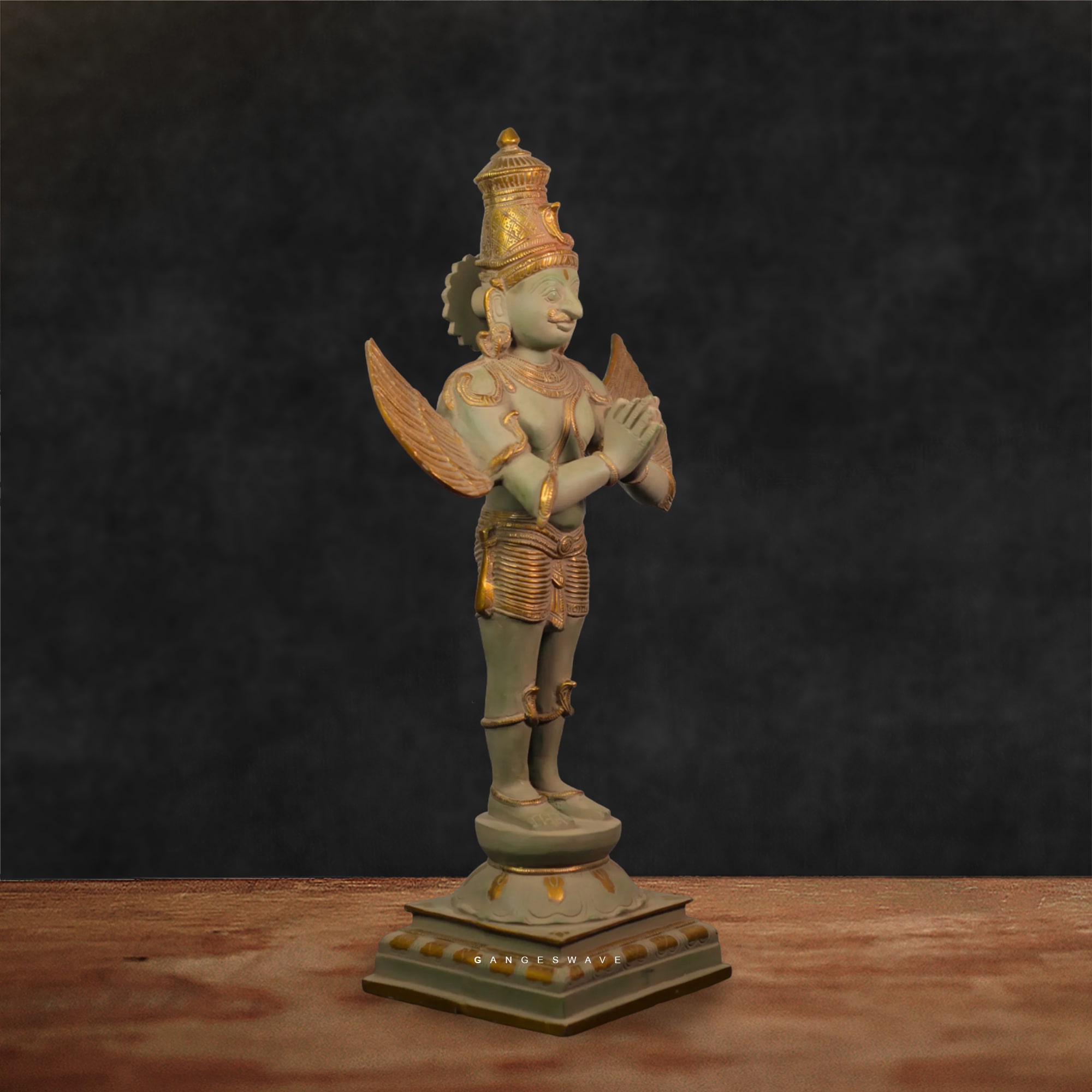 Garuda Brass Staute Vintage Finished -21 inches - Buy exclusive brass ...