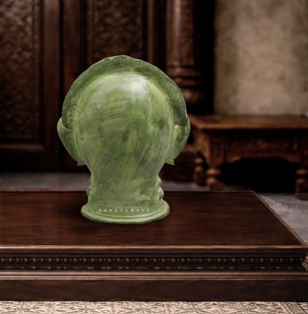 Gauri(Parvati) Brass Head Decor - 7.5 inches - Buy exclusive brass ...